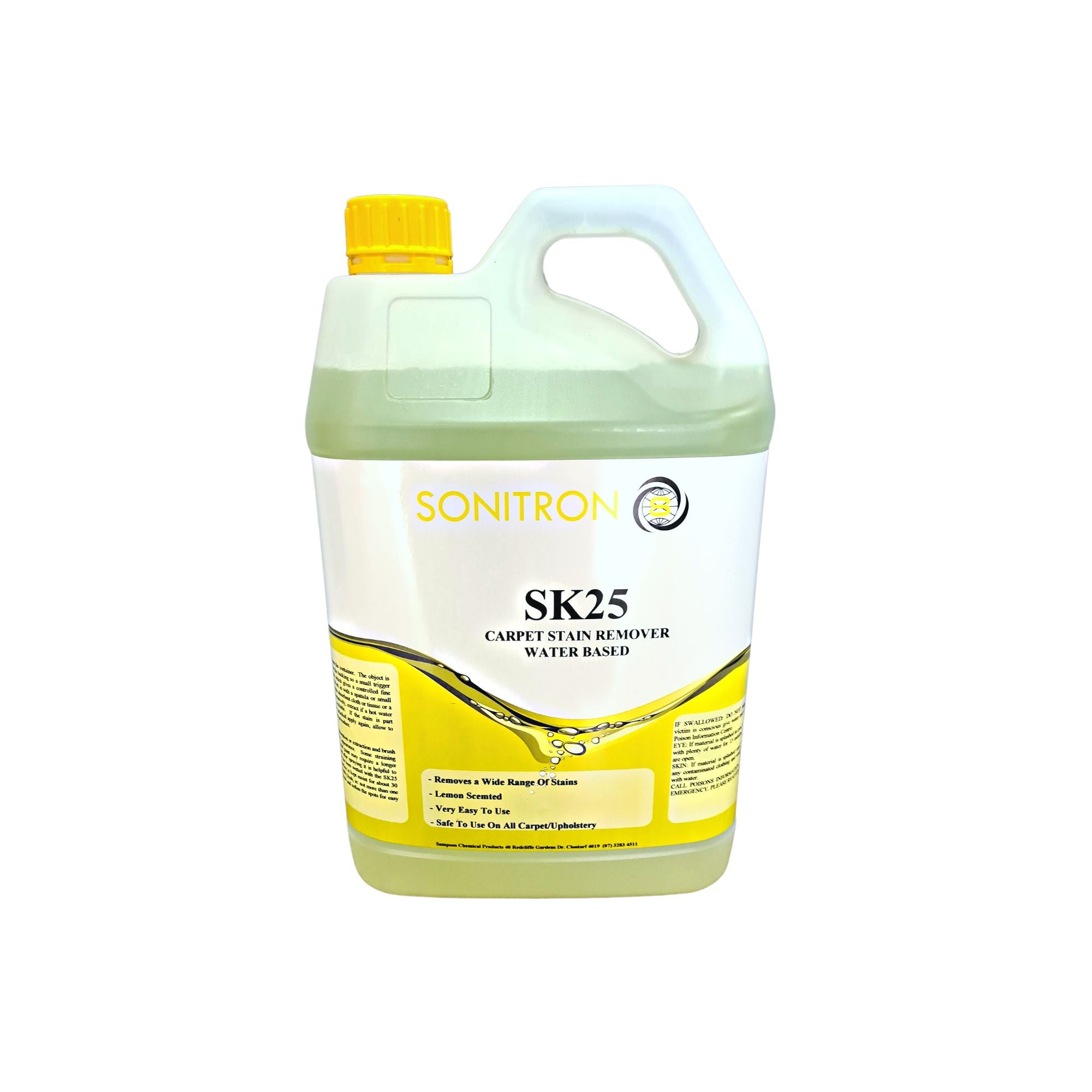 SK25 Stain Remover 5L | Grubless Cleaning Supplies