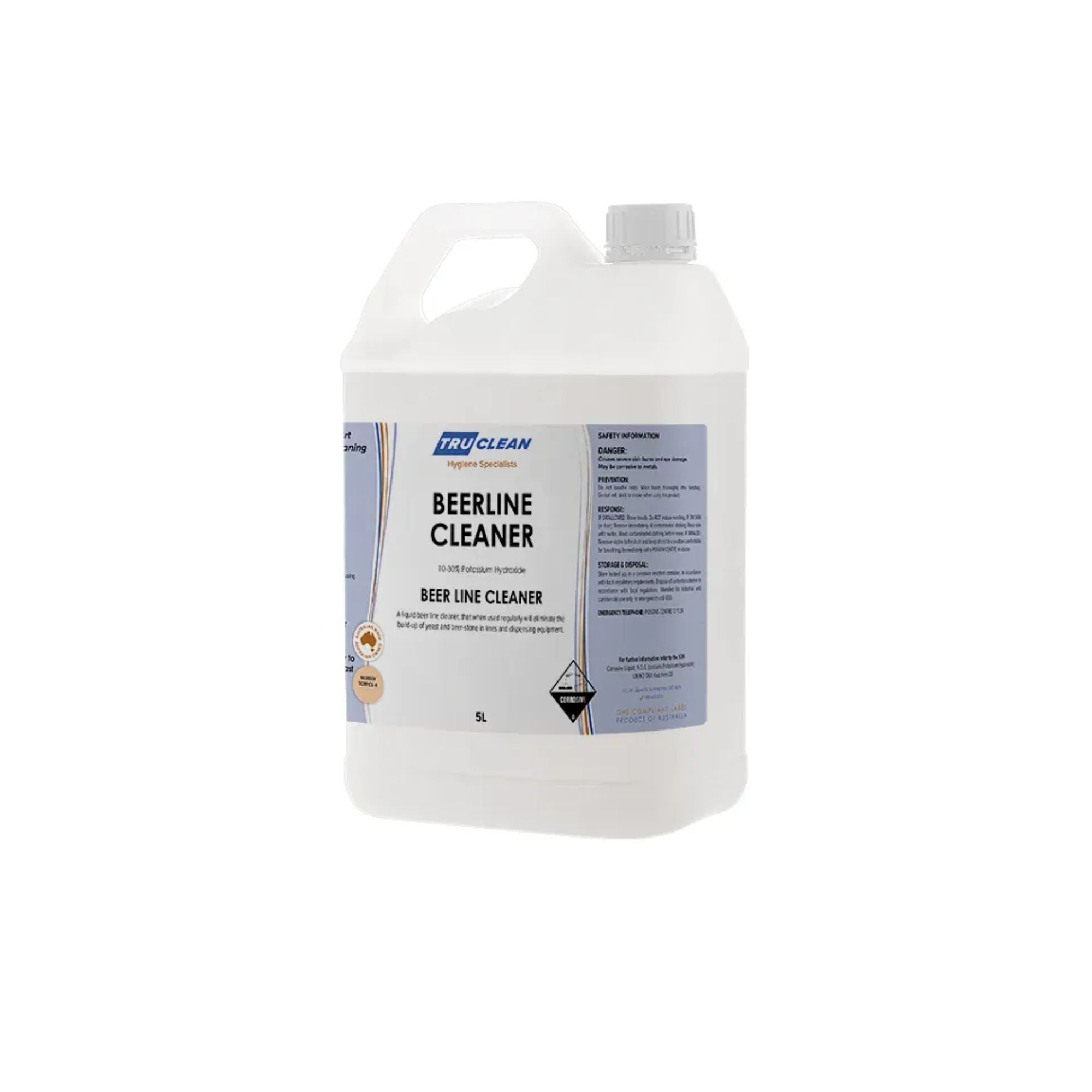 Beer Line Cleaner Truclean 5L | Grubless Cleaning Supplies