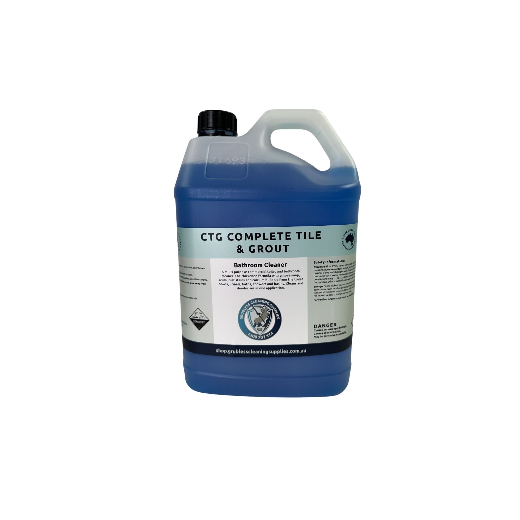 CTG Complete Tile & Grout Bathroom Cleaner | Grubless Cleaning Supplies