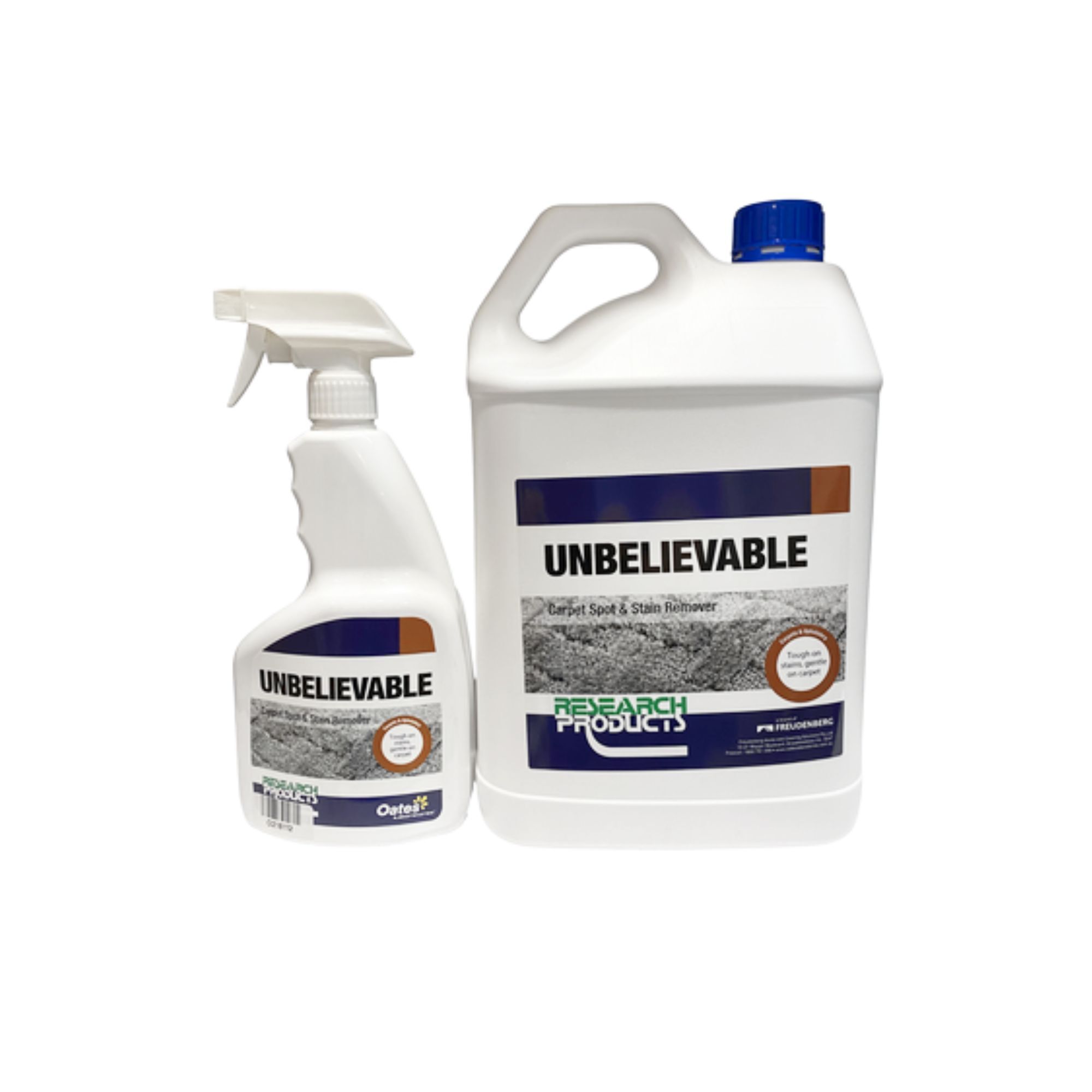 Carpet Unbelievable 750ml/5L | Grubless Cleaning Supplies