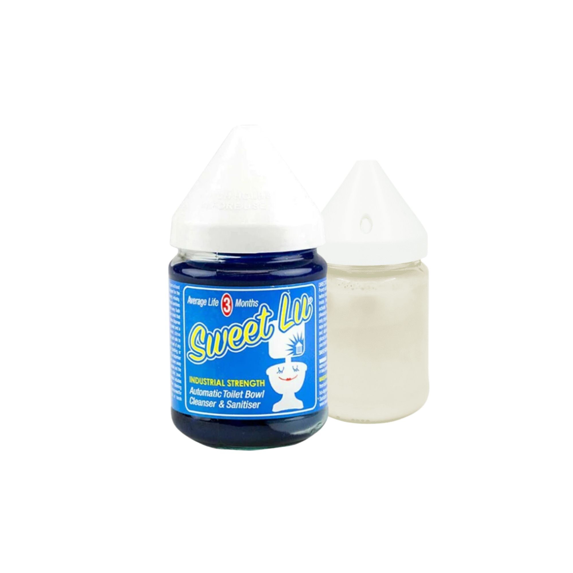 Sweet Lu Toilet Sanitiser Blue/Clear | Grubless Cleaning Supplies
